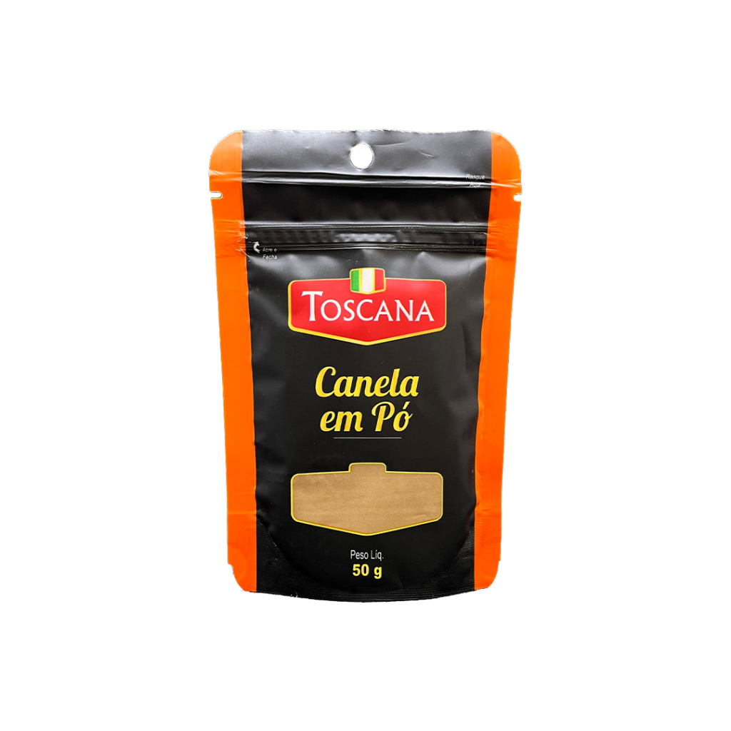 Canela em pó 50g – Alimentos Toscana